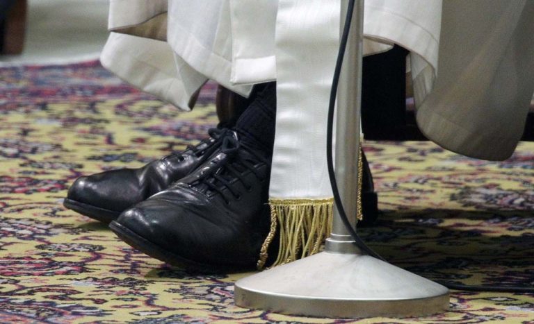 Why do popes wear red shoes? - Pope Web - Vatican 2023